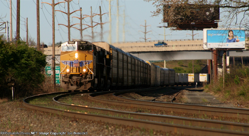 UP 7804 on NS 212